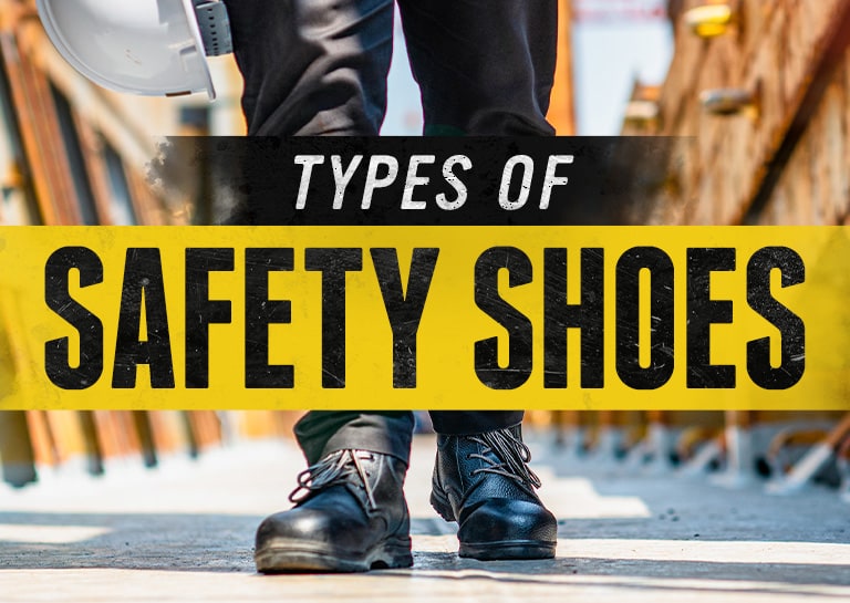 Types of Safety Shoes: Styles & Safety Ratings Explained