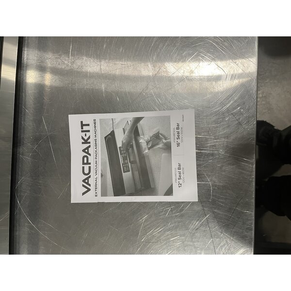 Scratch and Dent VacPak-It VME16SS Stainless Steel External Vacuum ...