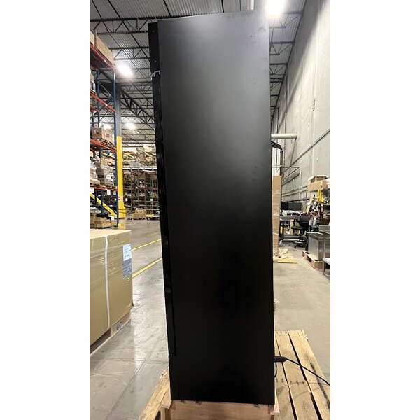 Scratch and Dent Avantco GDC-15-HC 25 5/8" Black Customizable Swing ...