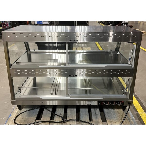 Scratch and Dent Hatco GRHD-3PD Stainless Steel Glo-Ray 45 1/2" Full ...