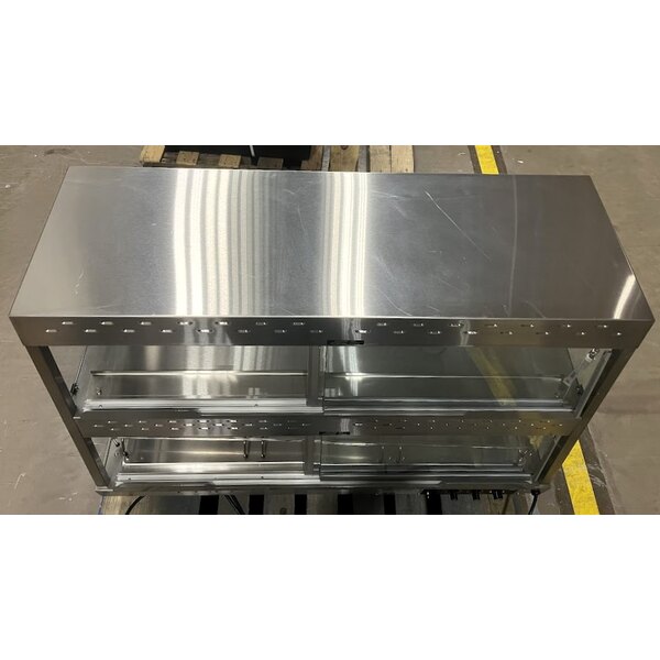 Scratch and Dent Hatco GRHD-3PD Stainless Steel Glo-Ray 45 1/2" Full ...