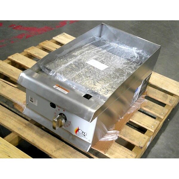 Scratch and Dent Cooking Performance Group GT-CPG-15-NL 15" Gas ...