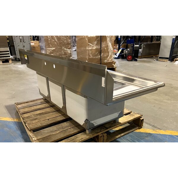 Scratch and Dent Steelton 66" 18 Gauge Stainless Steel Three ...
