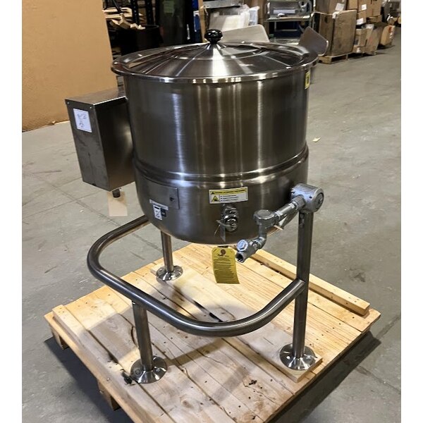 Scratch and Dent Cleveland KDL-25-T 25 Gallon Tilting 2/3 Steam ...