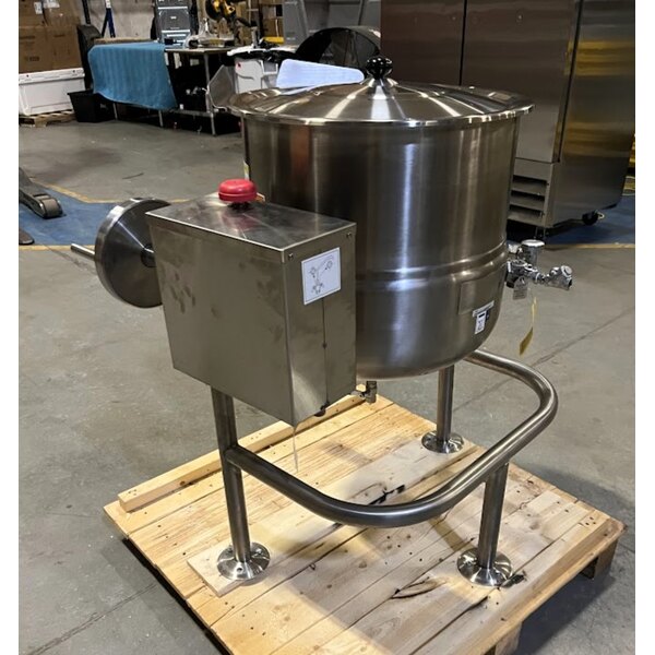 Scratch and Dent Cleveland KDL-25-T 25 Gallon Tilting 2/3 Steam ...
