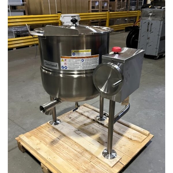 Scratch and Dent Cleveland KDL-25-T 25 Gallon Tilting 2/3 Steam ...