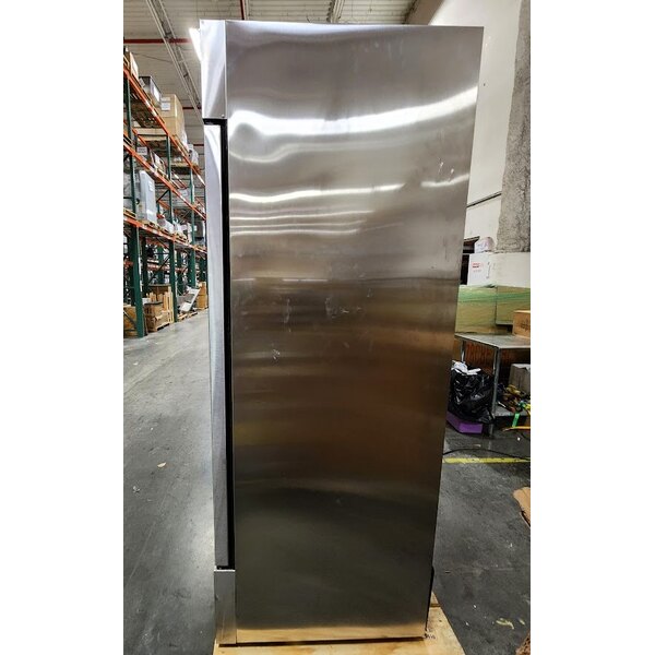 Scratch and Dent True TS-72G-HC~FGD01 78 1/8" Glass Door Reach-In Refrigerator