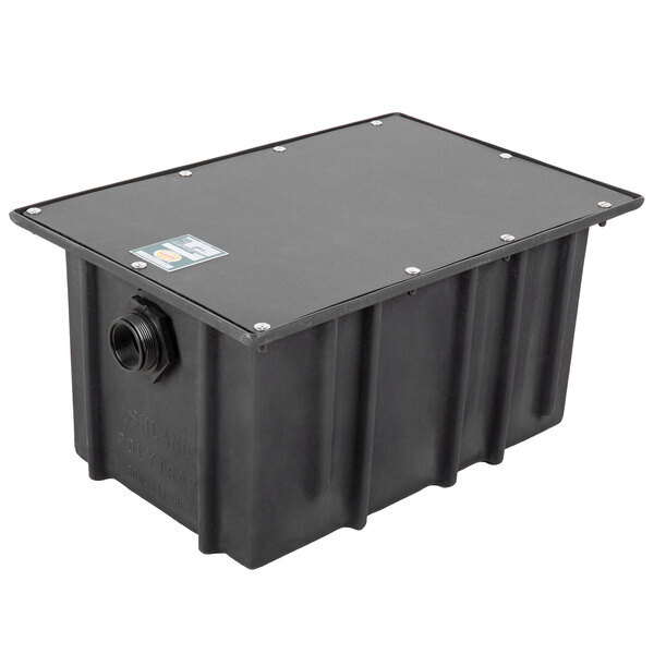 Scratch and Dent Ashland PolyTrap 4820 40 lb. Grease Trap with Threaded ...