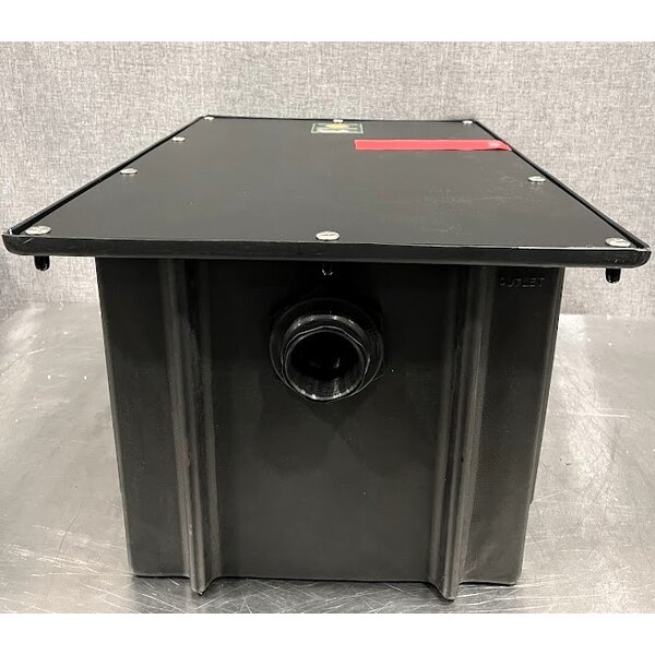 Scratch and Dent Ashland PolyTrap 4820 40 lb. Grease Trap with Threaded ...