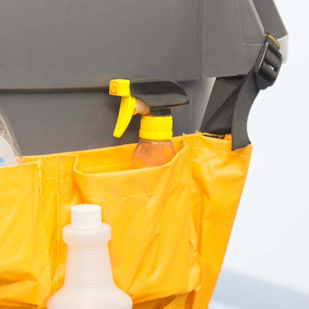 Lavex Janitorial Trash Can Caddy Bag for Large Round & Square Garbage Cans