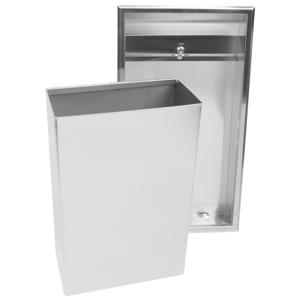 Bobrick B-3644 Recessed Waste Receptacle