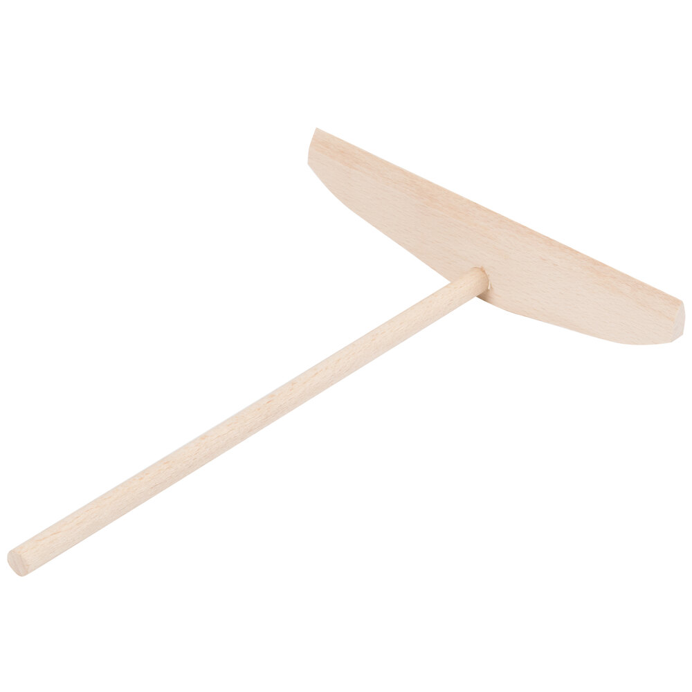 Crepe Spreader | Matfer Bourgeat 071950 7" Beechwood Crepe Dough Spreader