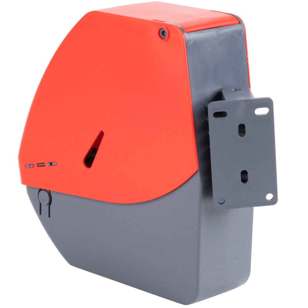 Turn-O-Matic D900 Red/Gray Take a Number Ticket Dispenser