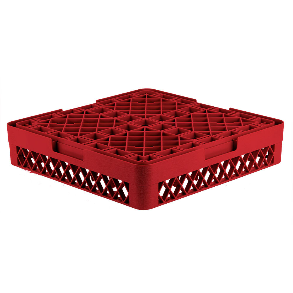 Vollrath TR9 Traex® Full-Size Red 49-Compartment 3 1/4" Glass Rack