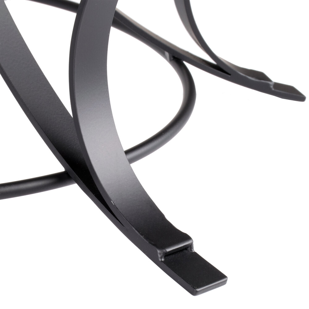 Cal-Mil 3330-13 Black Multi-Tier Cone Display - 20" x 20 1/2"