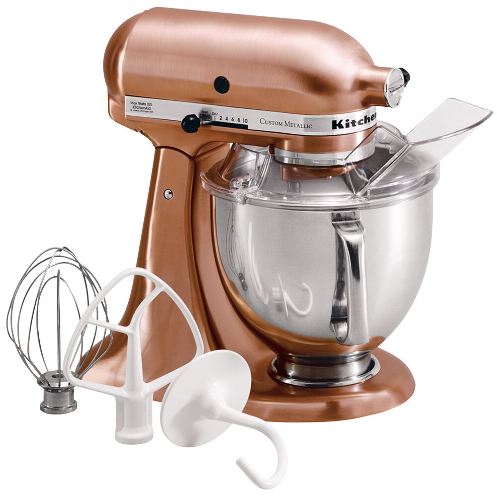 KitchenAid KSM152PSCP Satin Copper Custom Metallic Series 5 Qt KitchenAid KSM152PSCP Satin Copper Custom Metallic Series 5 Qt