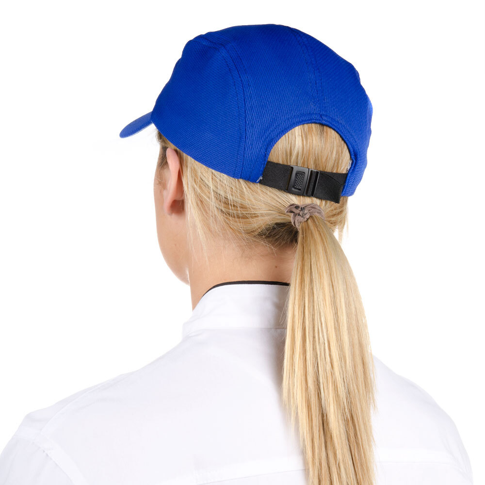 Headsweats Royal Blue Customizable 5-Panel Chef Cap with Eventure ...