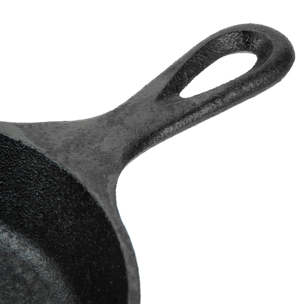 Lodge L3SK3 6 1/2" Pre-Seasoned Cast Iron Skillet - Individual Serving