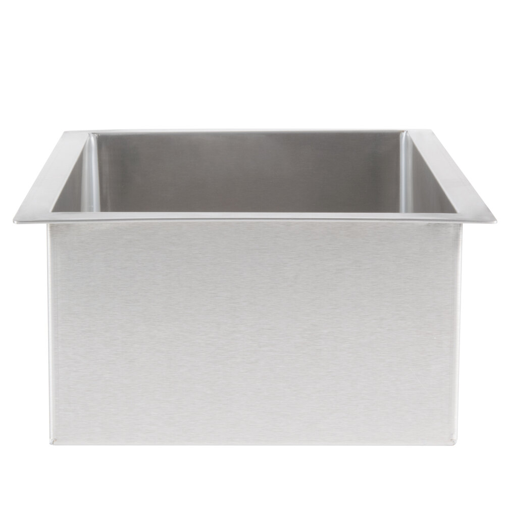 Steril-Sil E1-DDF-1VH Stainless Steel Flush-Mount Drop-In Silverware ...