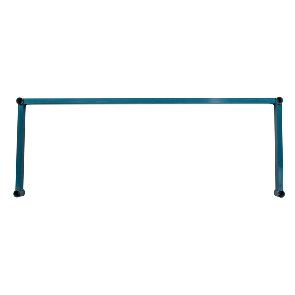 Regency Three-Sided Green Epoxy 18" x 48" Frame for Wire Shelving