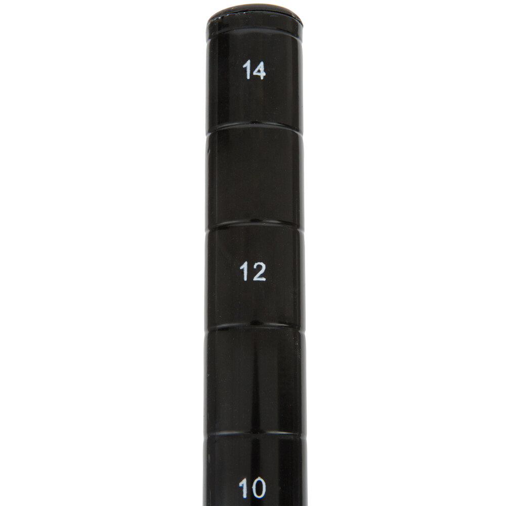 Regency 14" NSF Black Epoxy Post
