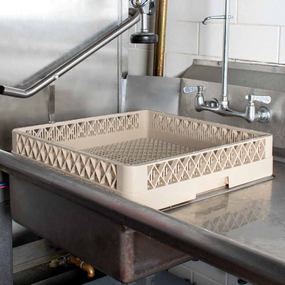 Vollrath TR2 Traex® Full-Size Beige Flatware Rack