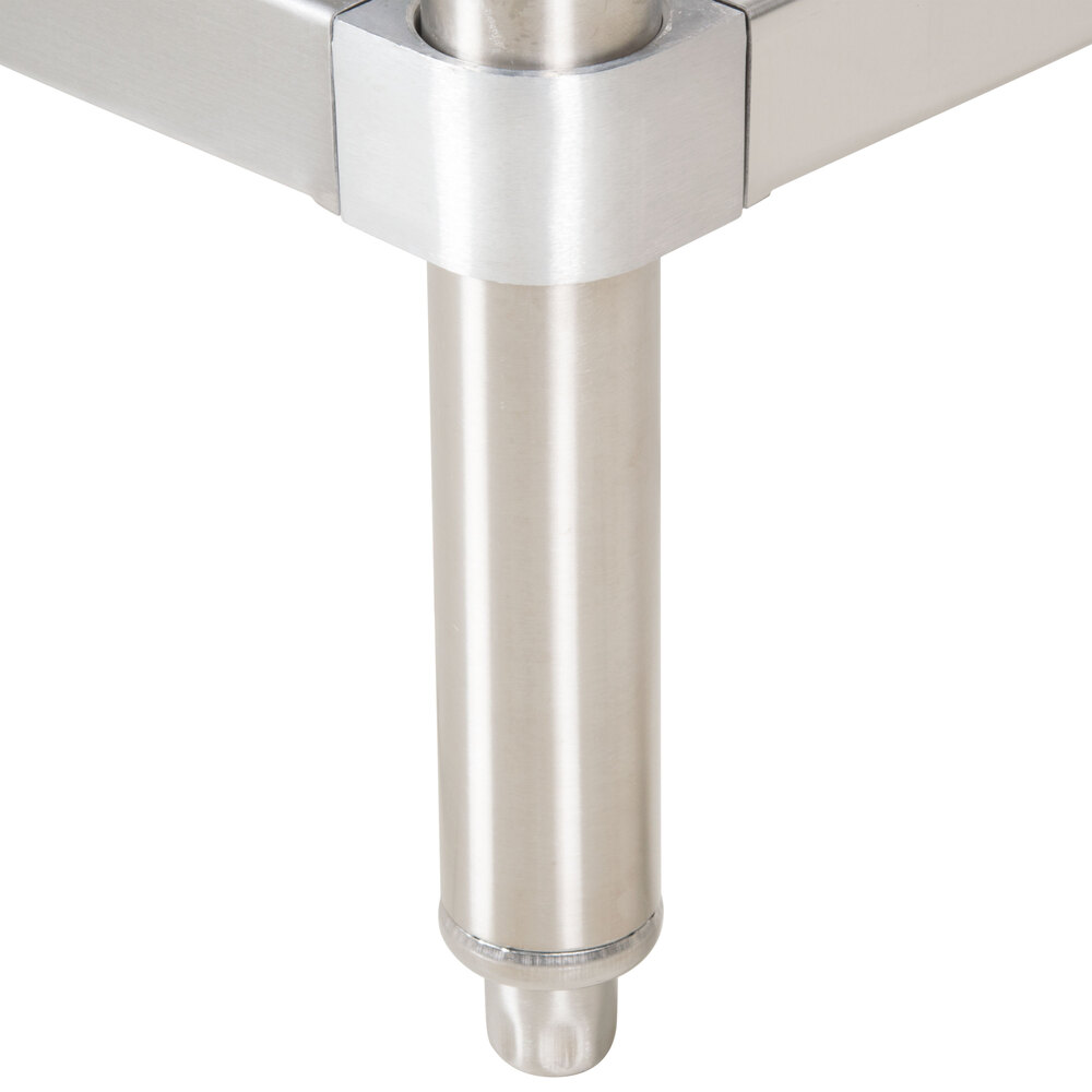 Regency 24" x 36" 16-Gauge Stainless Steel Equipment Stand With Undershelf