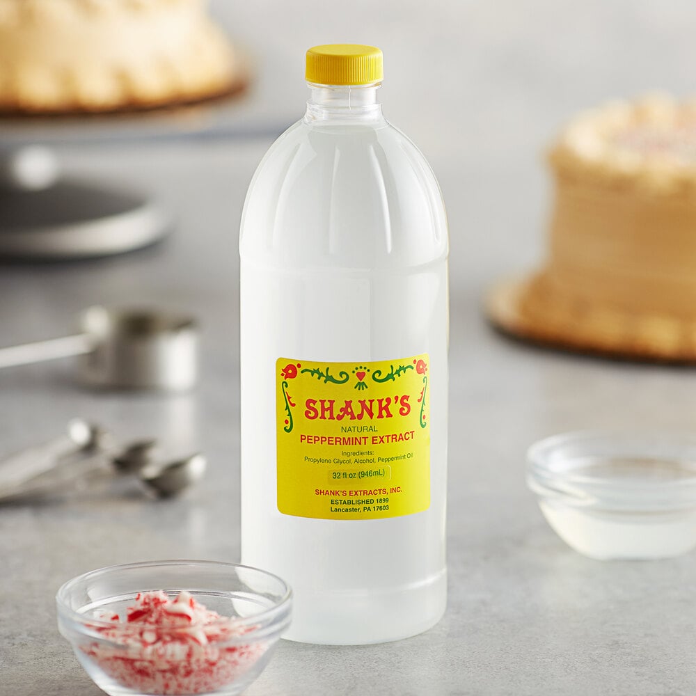 Shank's Pure Peppermint Extract (32 oz.)