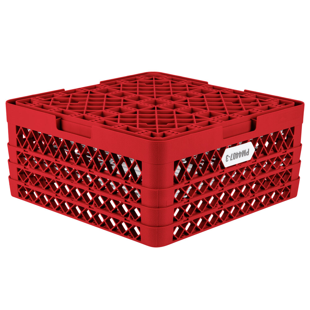 Vollrath PM4407-3 Traex® Plate Crate Red 44 Compartment Plate Rack ... Vollrath PM4407-3 Traex® Plate Crate Red 44 Compartment Plate Rack ...