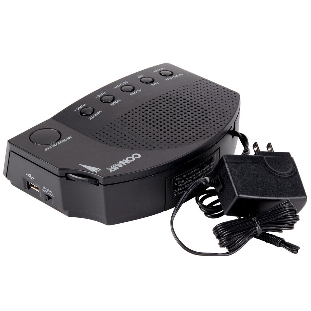 Conair WCR14 Alarm Clock Radio with USB Charging Port