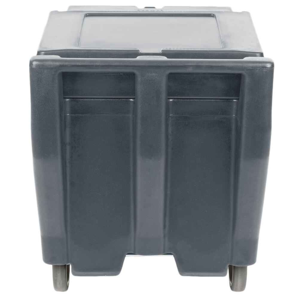 Cambro ICS125LB191 SlidingLid™ Granite Gray Portable Ice Bin - 125 lb ...