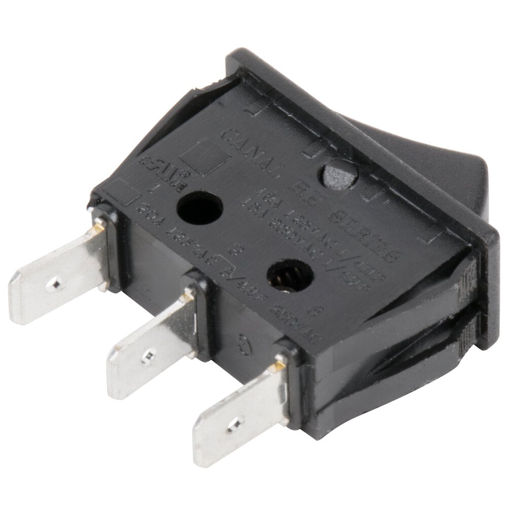 Avantco PRGSWTCH Lighted On/Off Rocker Switch - 125V, 16A