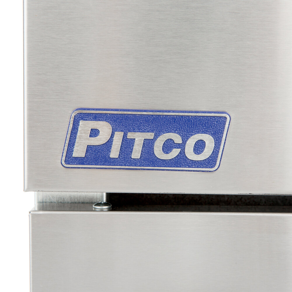 Pitco® 35C+S Liquid Propane 35-40 lb. Stainless Steel Floor Fryer