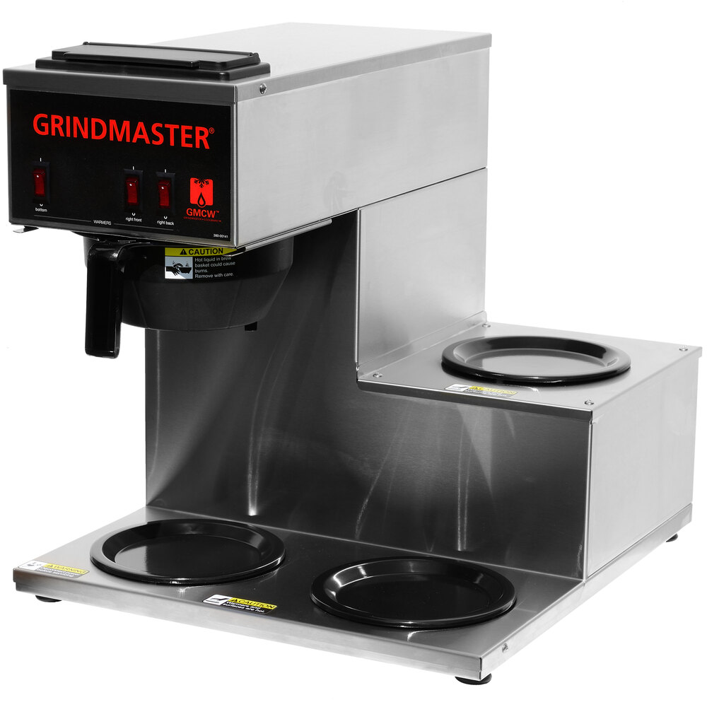 Grindmaster CPO-3RP-15A Portable Pourover Coffee Brewer with 1 Top and ...