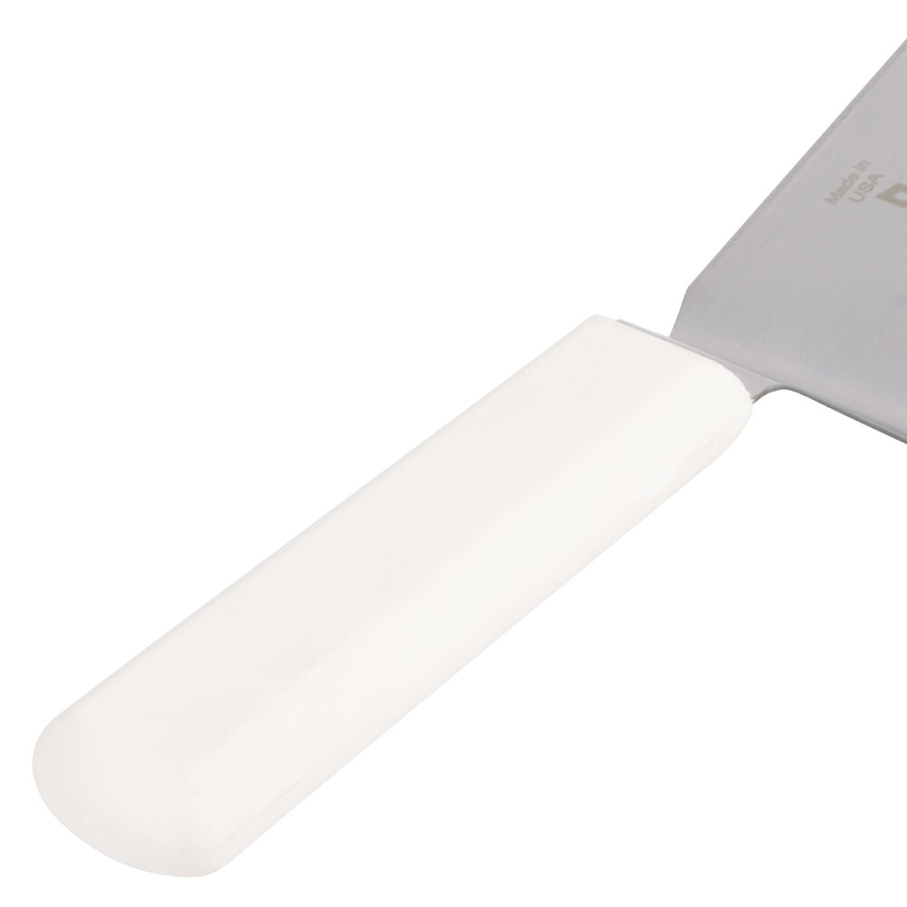 Dexter-Russell 31645 6" x 3" Solid Turner - Plastic Handle