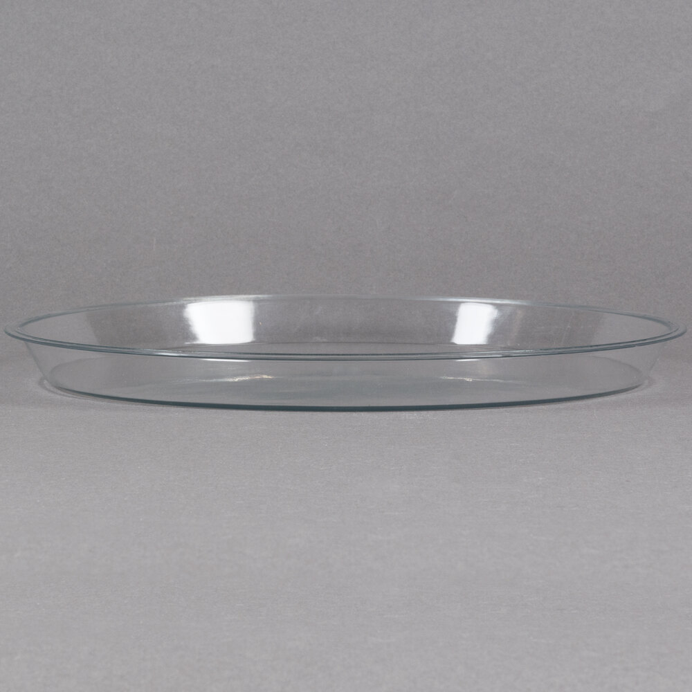 Clear 12" Sample Shallow Tray