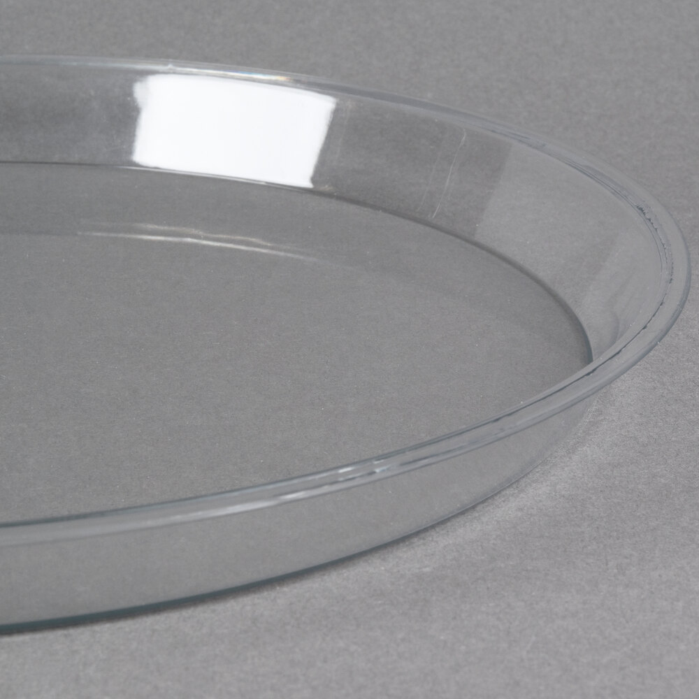 Clear 12" Sample Shallow Tray