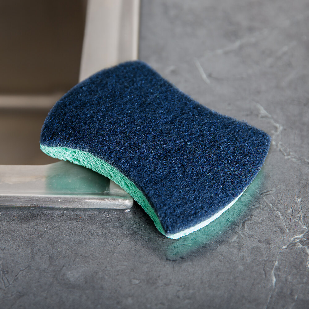 3M 3000CC Scotch-Brite™ 4 1/2" x 2 11/16" Power Sponge - 5/Pack