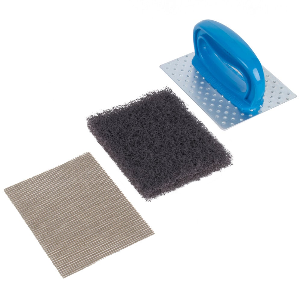 3M 461 Scotch-Brite™ Griddle Pad Holder with Polishing Pad and Screen