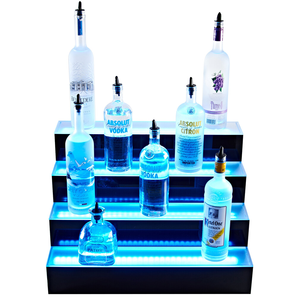 Beverage-Air LBD2-24L 24" Two-Tiered Liquor Display with Built-In LED ...