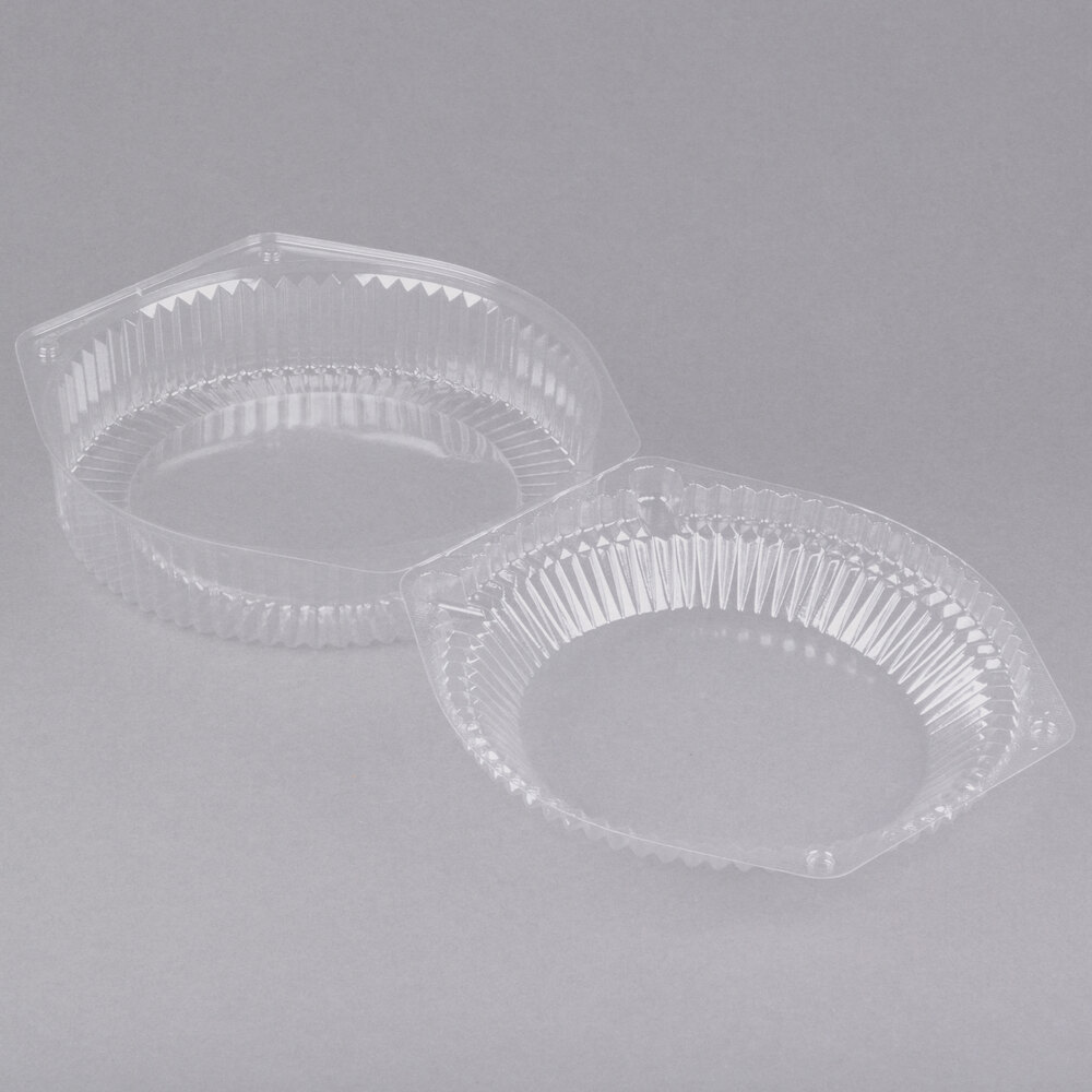 Polar Pak 9" Plastic Pie Containers - 200/Case
