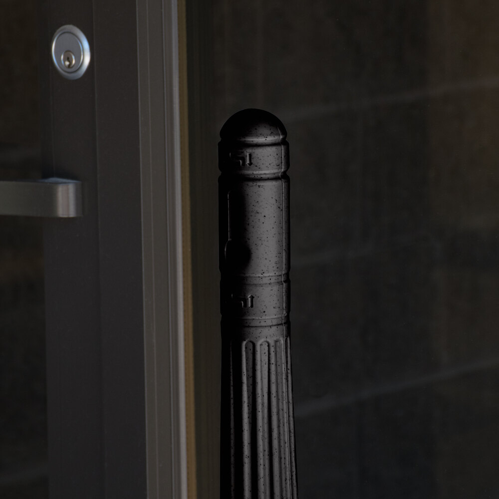 Commercial Zone 711301 Smokers' Outpost Standard Black 16 Qt. Cigarette ...