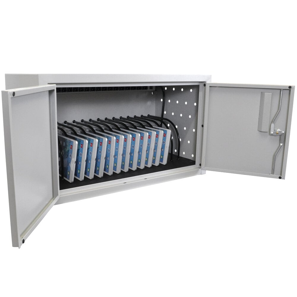 Luxor LLTMW16-G Wall Mount / Desktop 16 Tablet Charging Station