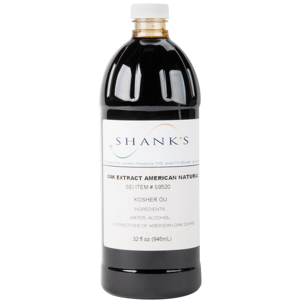 Shank s American Oak Extract 32 Oz Oz WebstaurantStore