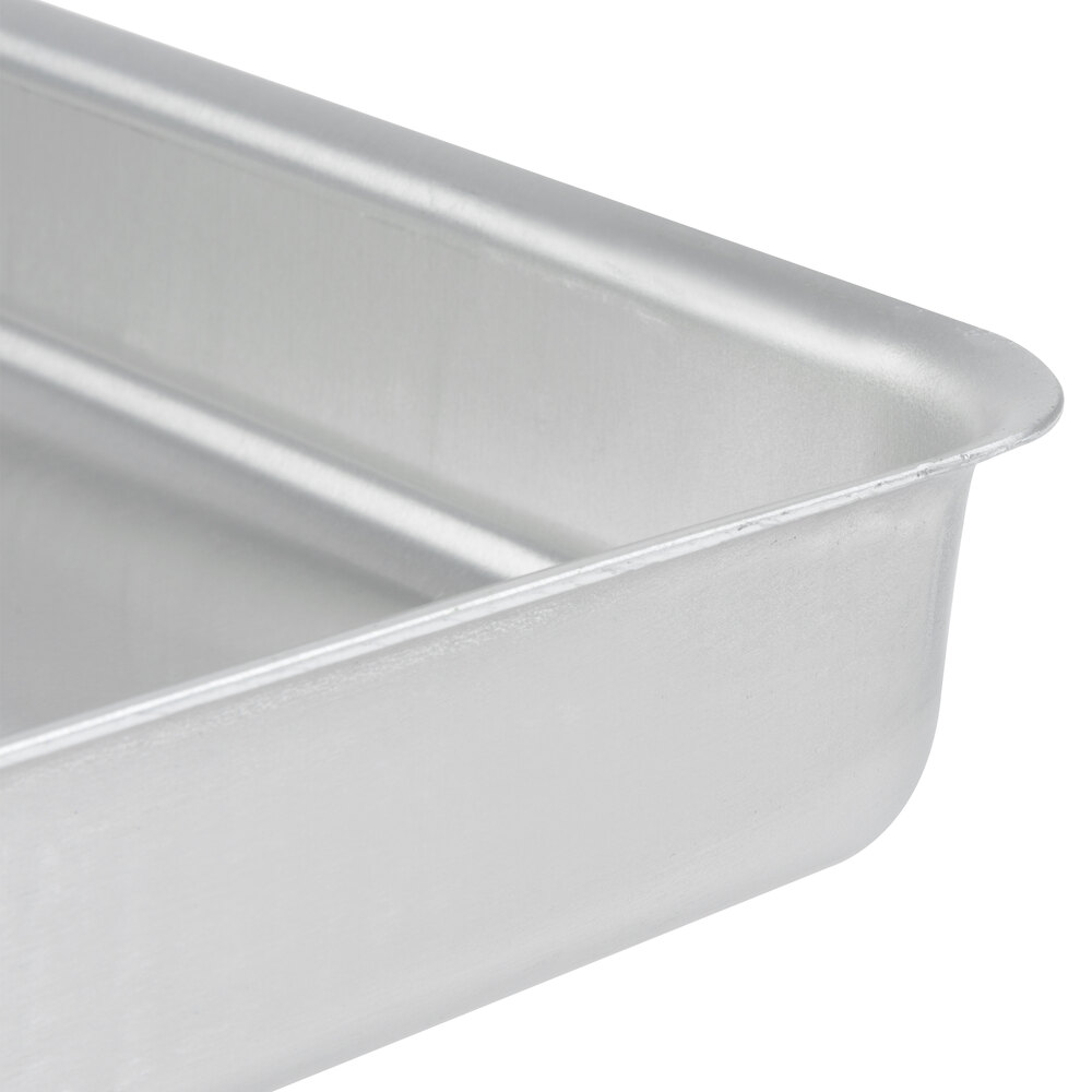 American Metalcraft SQ1420 14" x 14" x 2" Heavy Weight Aluminum Pizza Pan