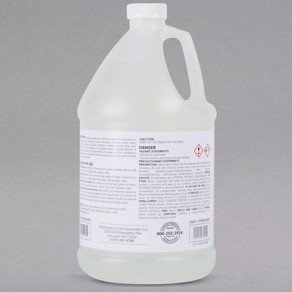 Advantage Chemicals 1 Gallon Delimer / Descaler - 4/Case