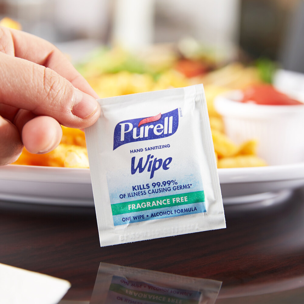 Purell Hand Sanitizer Wipes - 1000/Case | WebstaurantStore