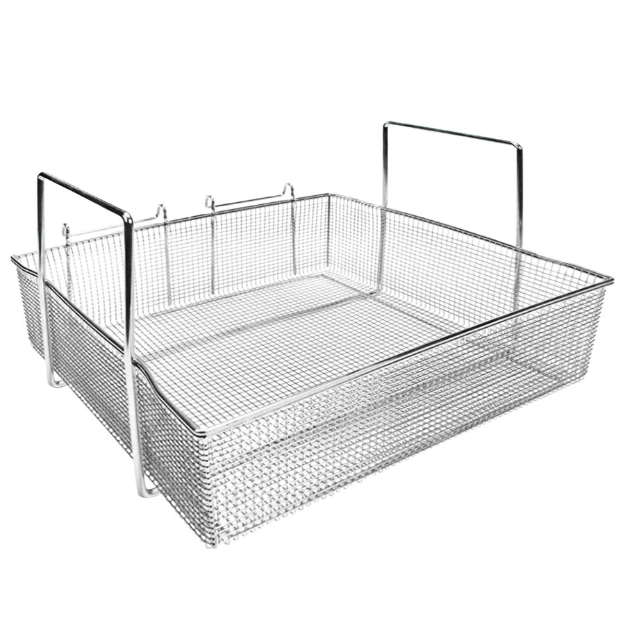 Pitco P6072180 17 1/2" x 16 3/4" x 5 3/4" Full Size Fryer Basket with ...