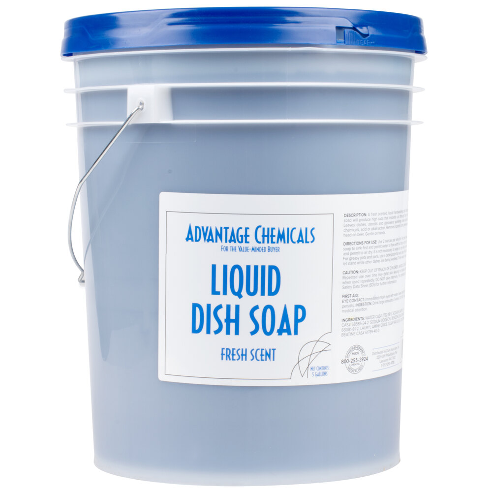 Advantage Chemicals Bulk 5-Gallon Liquid Dish Soap