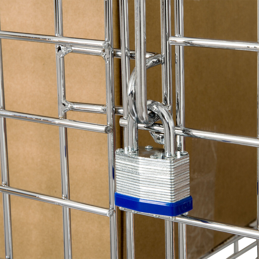 Regency NSF Mobile Chrome Wire Security Cage Kit - 18" x 60" x 69"